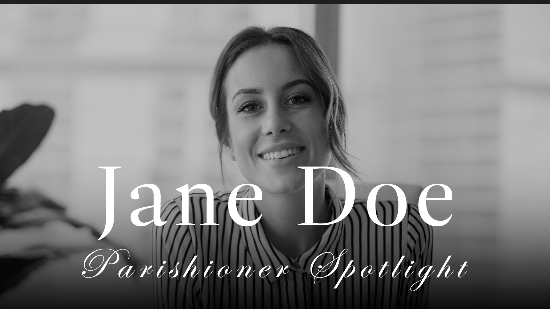 PARISHIONER SPOTLIGHT: JANE DOE - All Roads Catholic Media